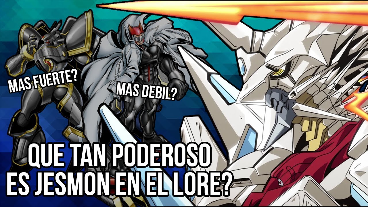Que tan poderoso es el Jesus de Digimon en el lore - YouTube