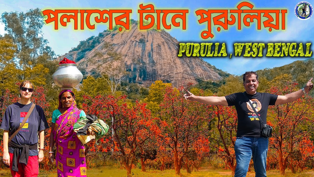 Ayodhya Hills Purulia (2) in Spring. Bloom of Red Palash flowers mimic ...