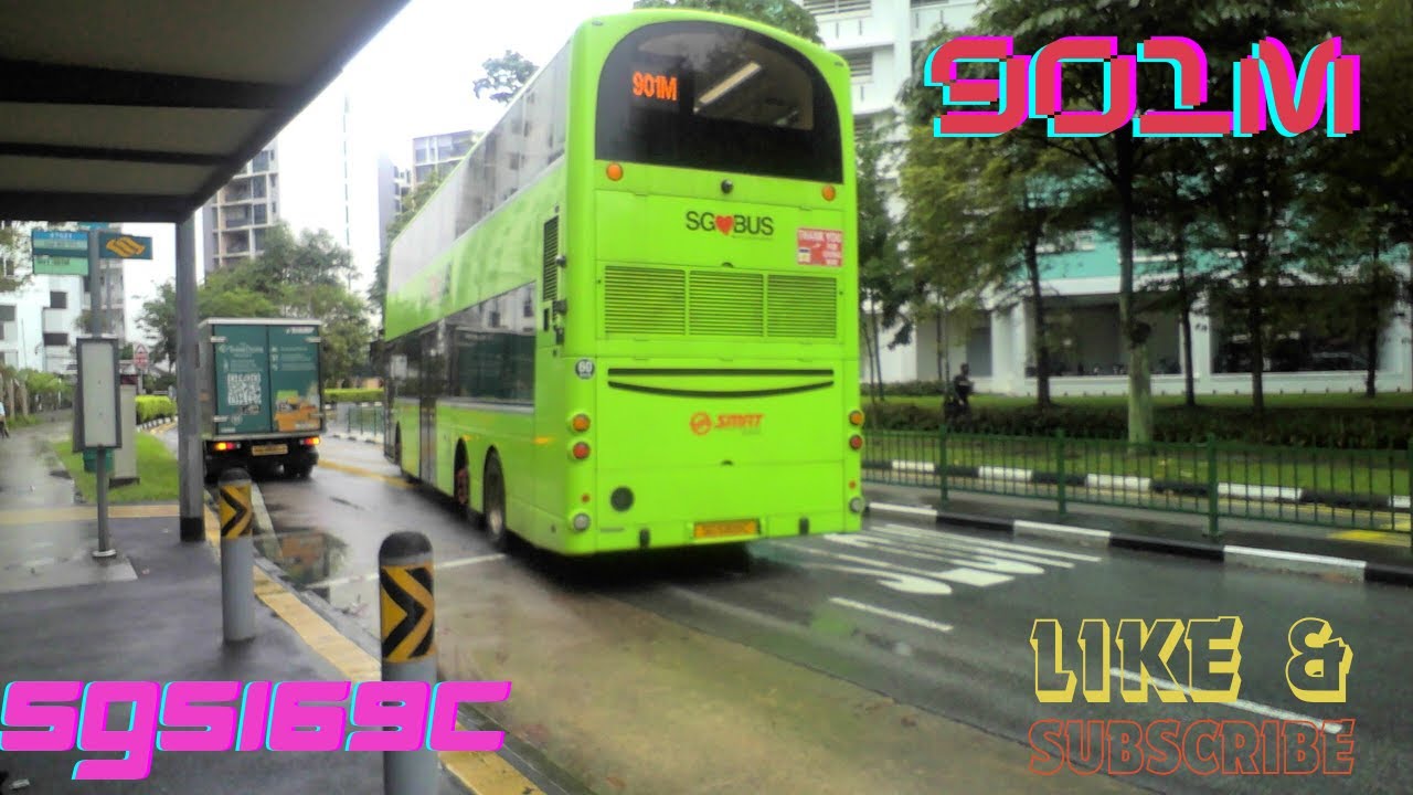 [SMRT Buses] SG5169C Volvo B9TL Batch 4 on service 901M - YouTube