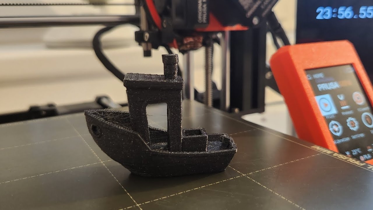 Prusa MINI sub 24min Benchy #speedboatrace - YouTube