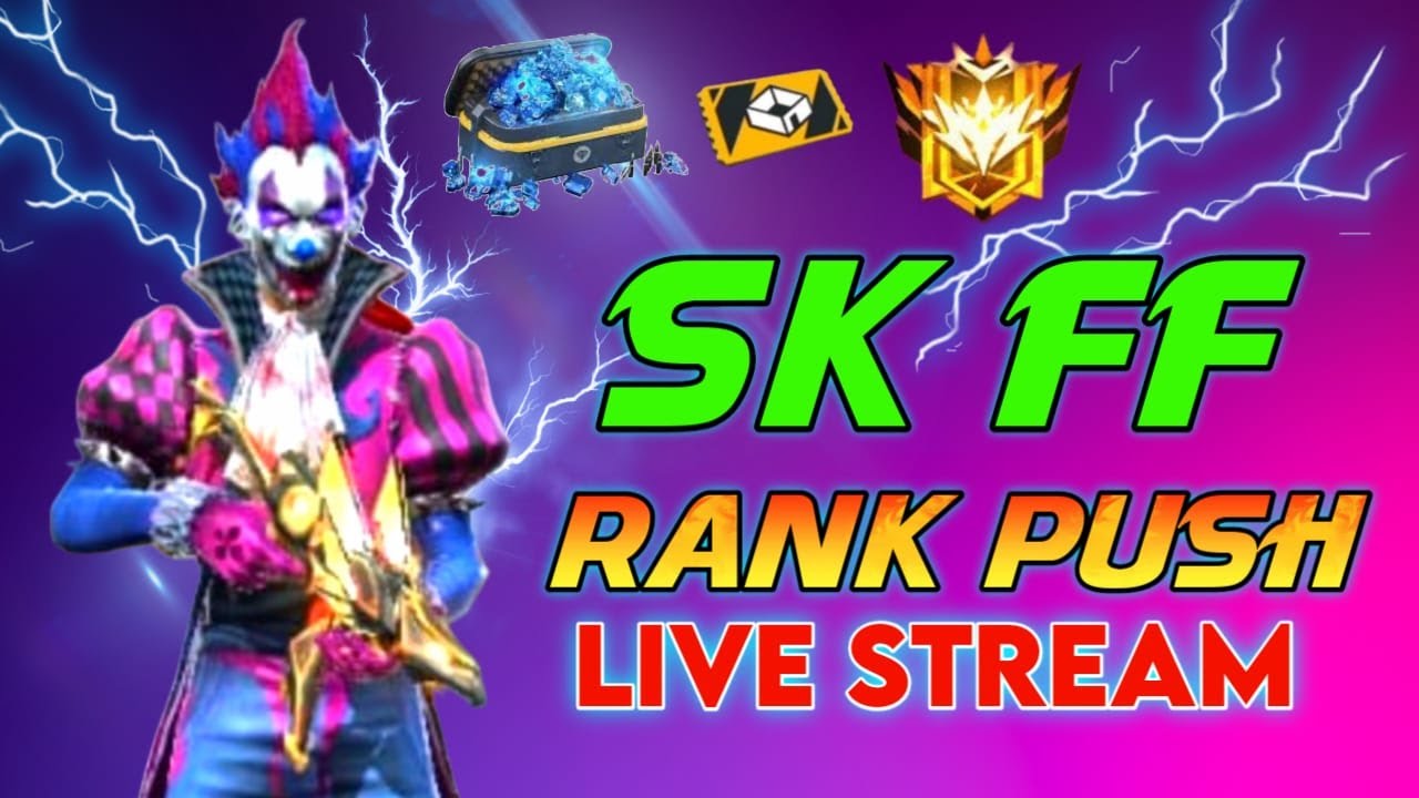 SK FF LIVE STREAM 🔴 RANK PUSH GARENA FREE FIRE PAKISTAN - YouTube