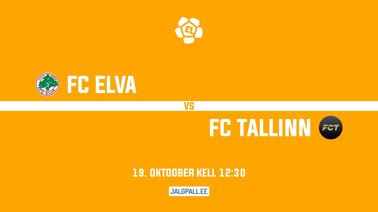 FC Elva - FC Tallinn | Esiliiga 2025 - YouTube