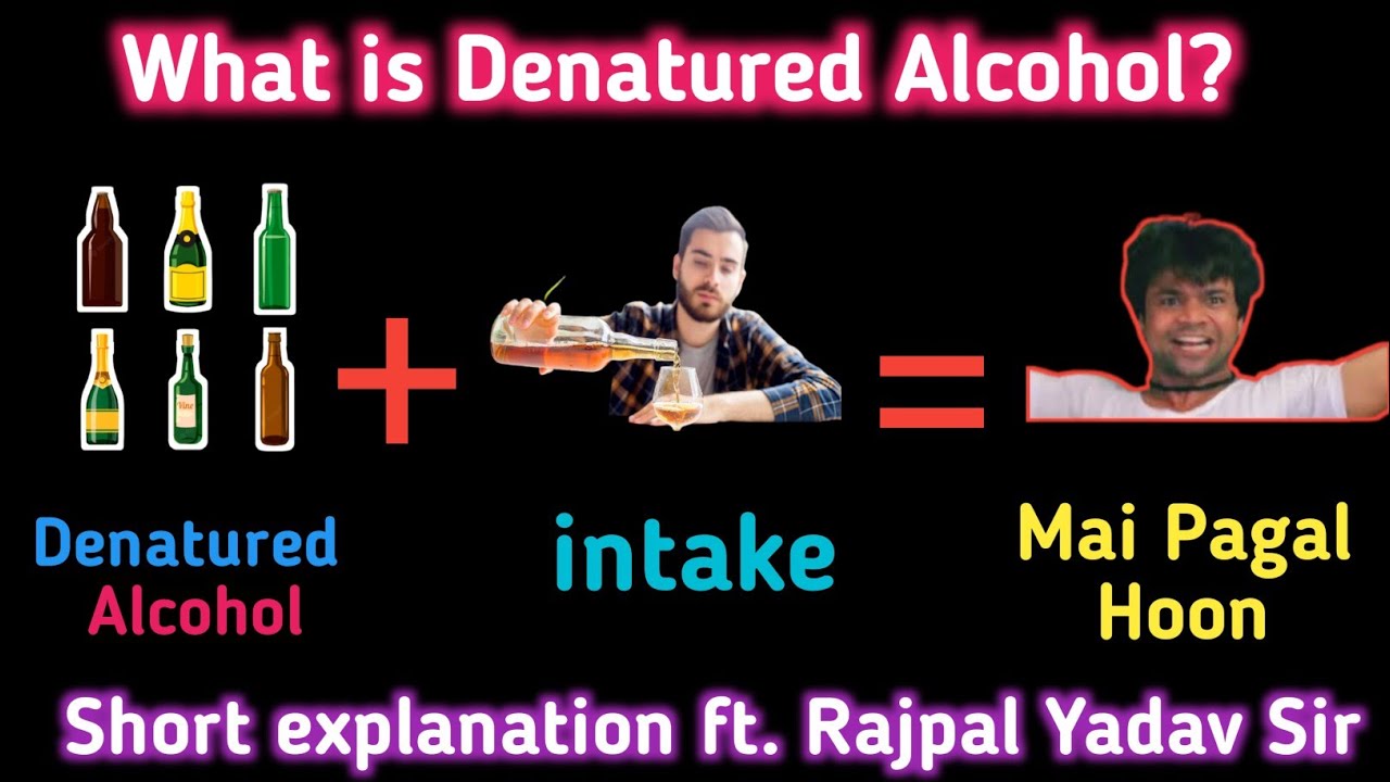 Denatured Alcohol | What is denatured alcohol | # ...