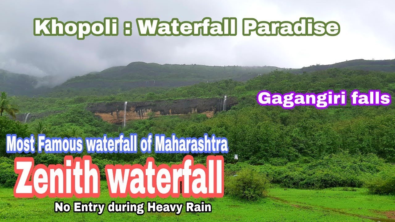 Khopoli : Waterfall Paradise | Zenith Waterfall | Most Famous waterfall ...