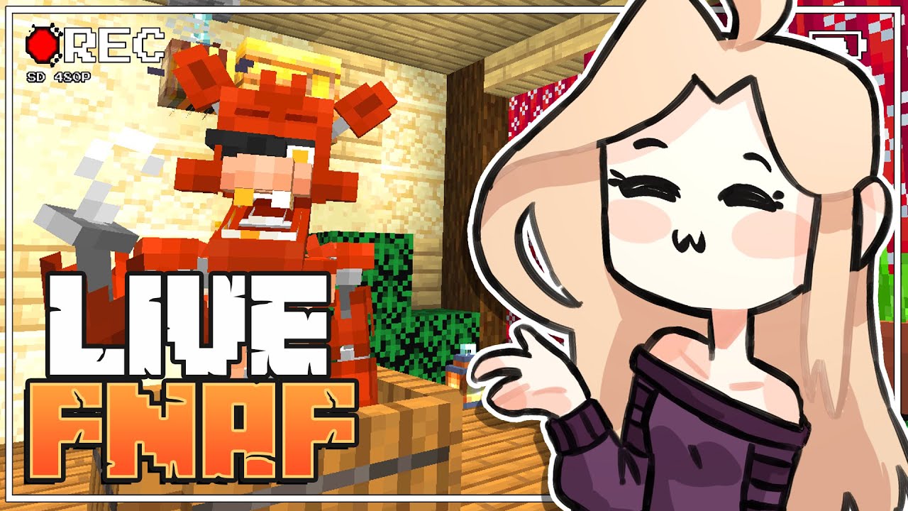 FNAF MINECRAFT : FARM FARM pour ma BASE des ANIMATRONICS ! 🧺🌾| Replay ...