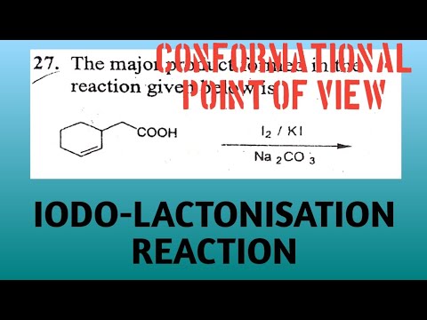 IODO-LACTONISATION REACTION/NAME REACTION/CONCEPT IN CHEMISTRY - YouTube