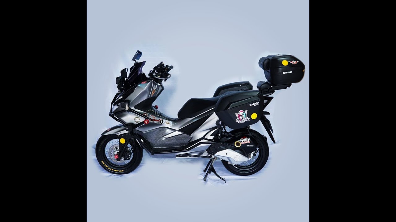 Modifikasi motor PCX Adventure - YouTube