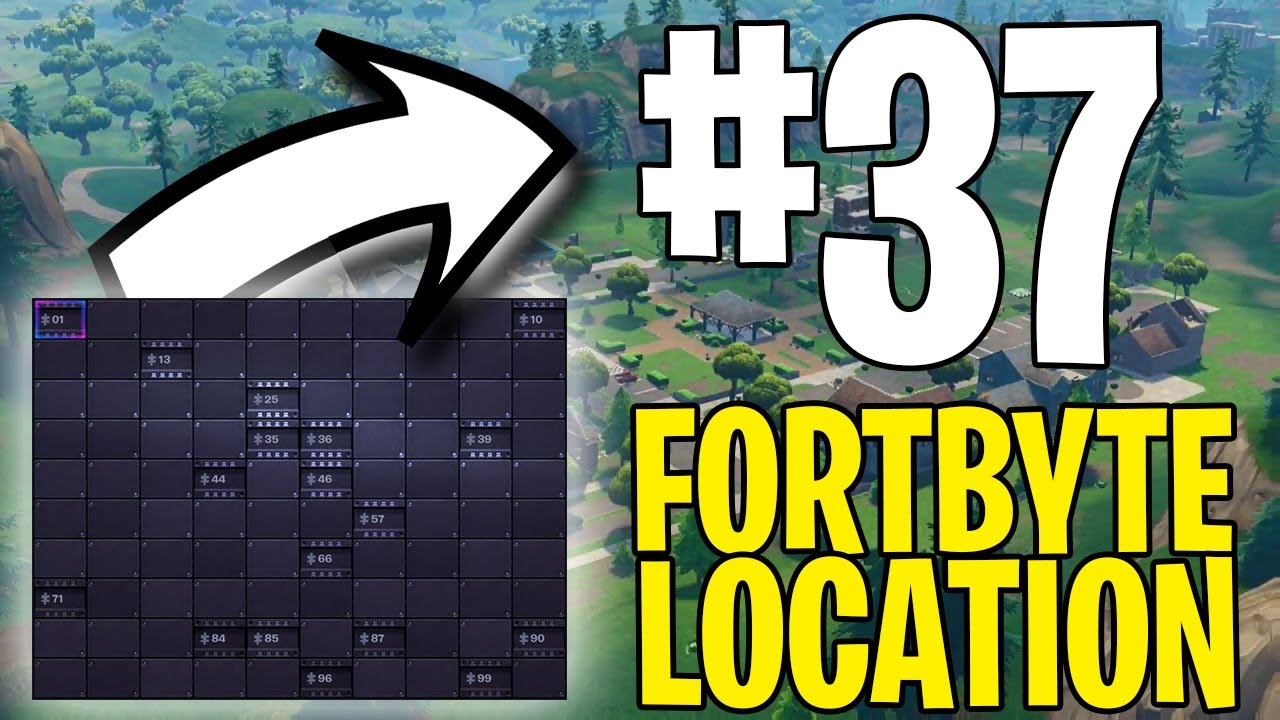 Fortnite Fortbyte #37 Found Inside A Disaster Bunker Basement in ...