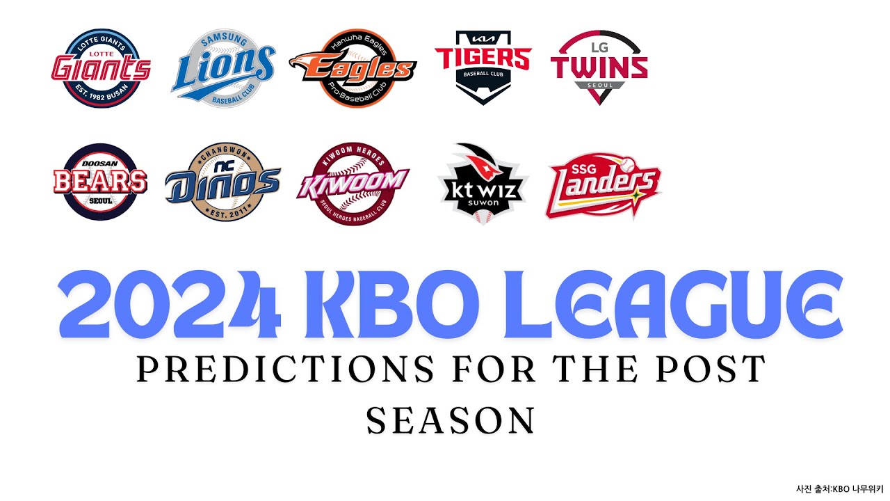 2024 KBO 포스트 시즌 진출팀 알려드릴게요! - YouTube