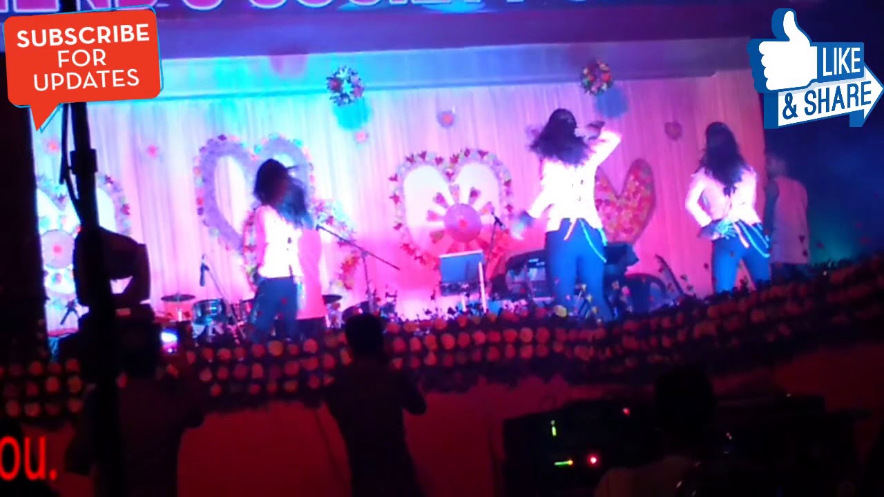 Very Romantic Couple Live Stage Dance | Orchestra Stage Dance ...