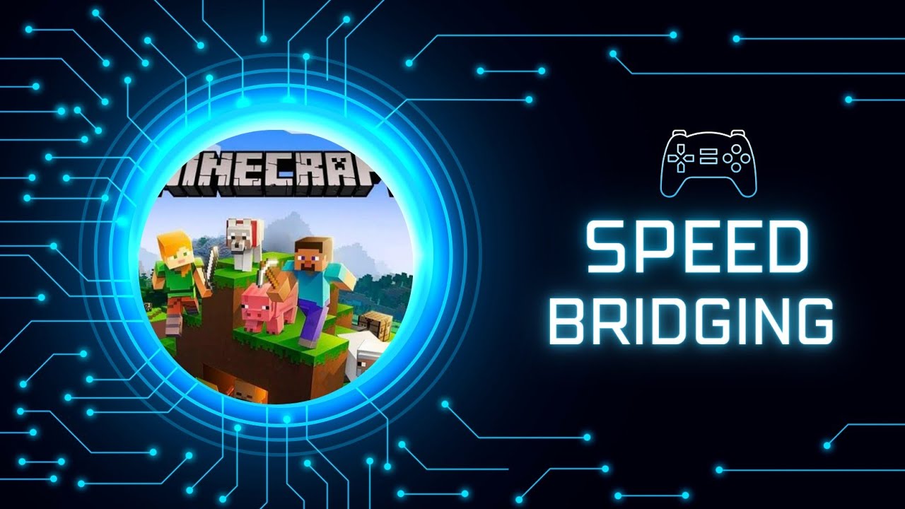 Speed Bridging In Minecraft|#minecraft #games #videos - YouTube