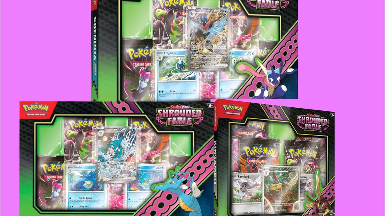 Opening Every New Shrouded Fable Collection Box - YouTube