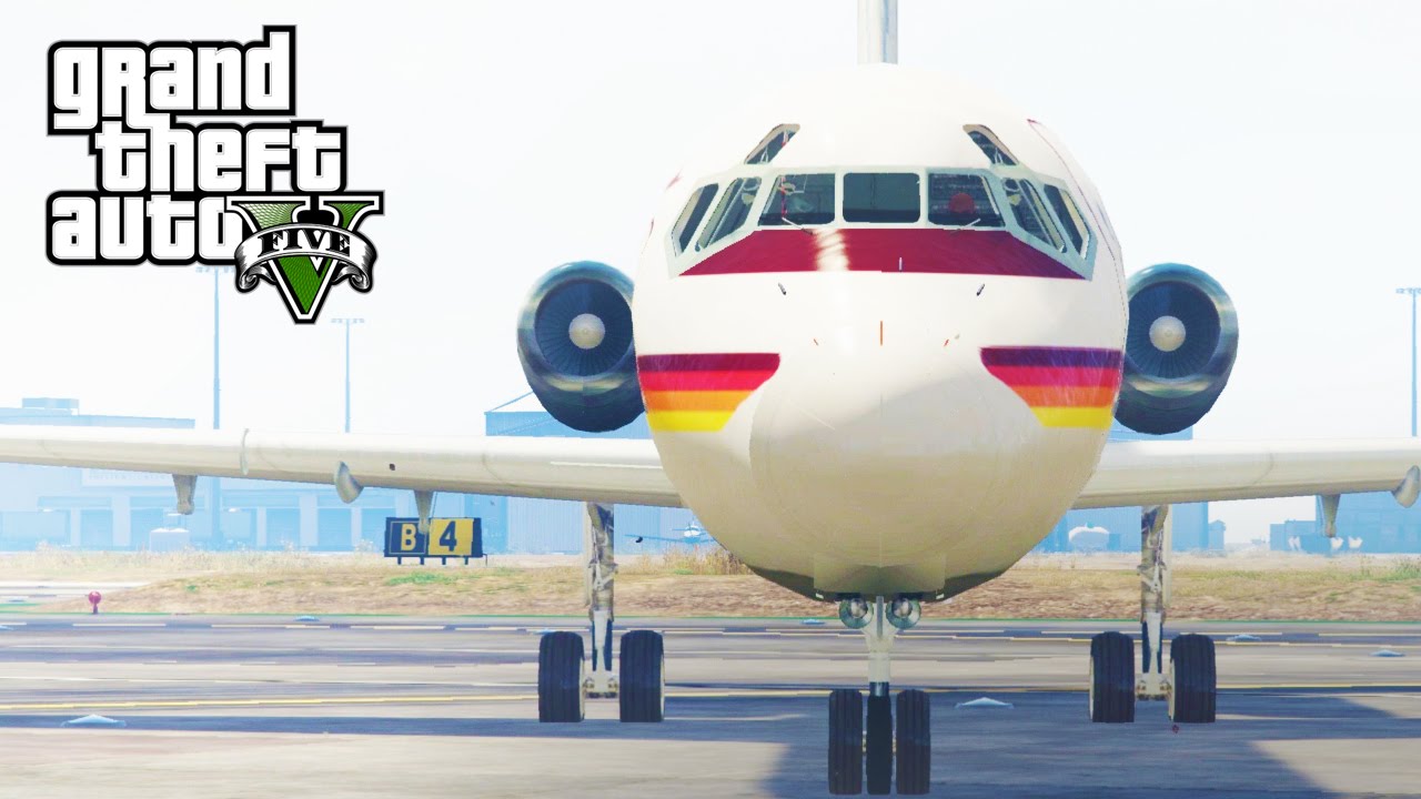 GTA 5 SP #15 - DC-9-15 Mod - YouTube
