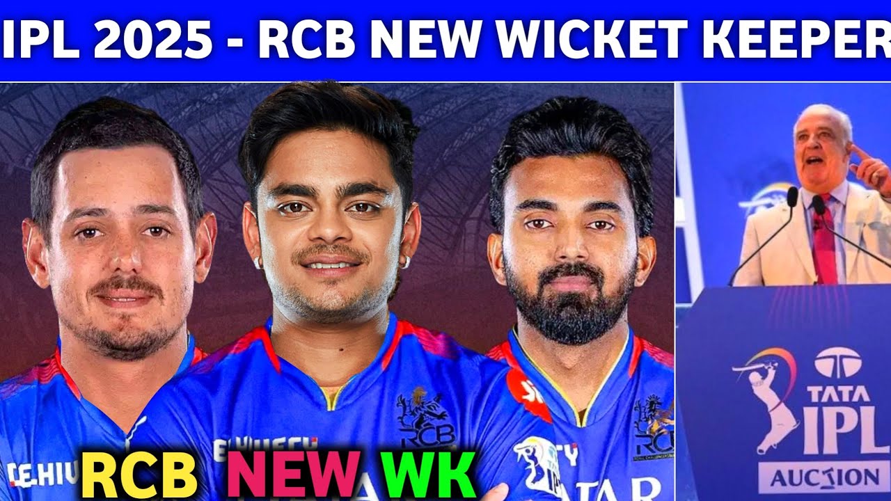 IPL 2025 - 3 Big Wicket Keepers Target RCB In Ipl 2025 Mega Auction ...