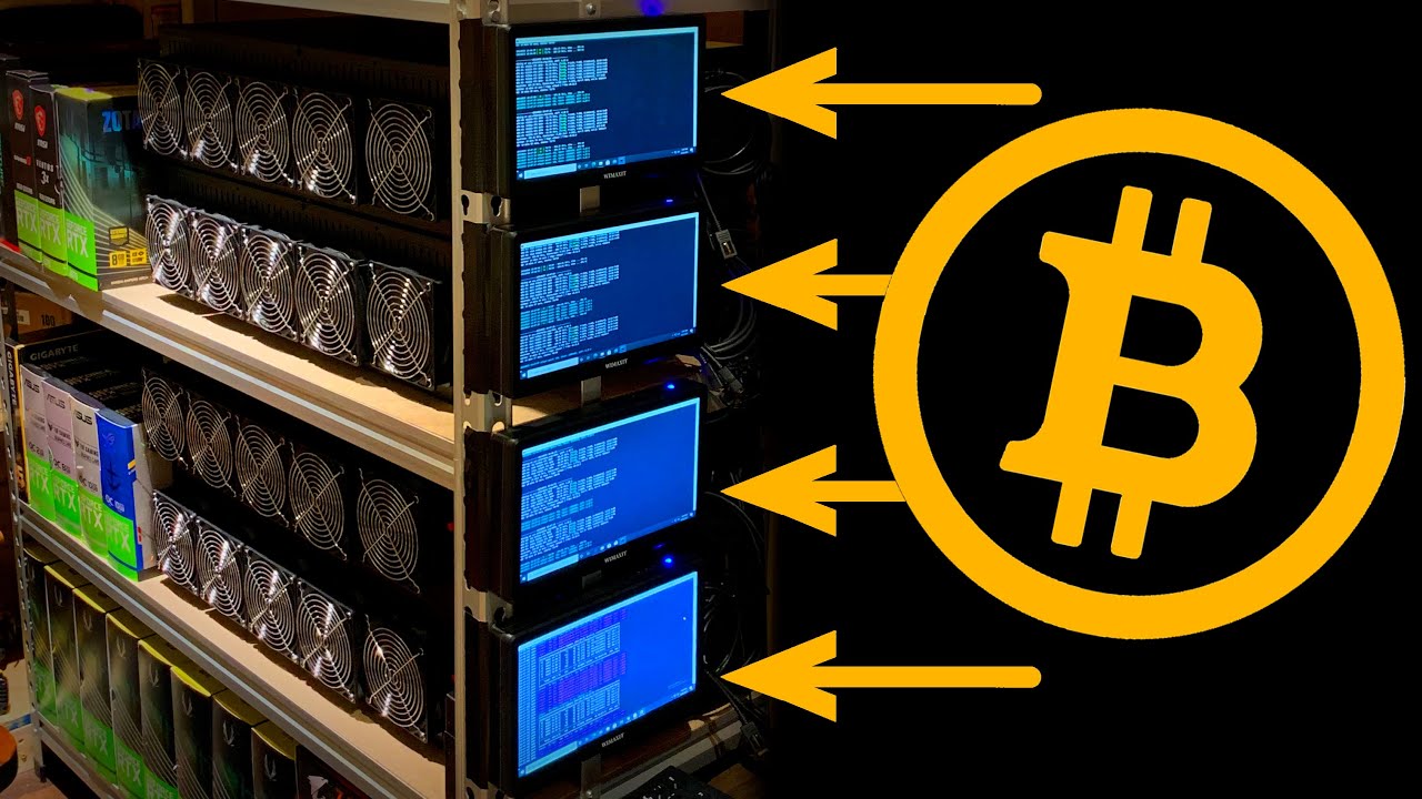 Mini Monitor Screen for Crypto Miners - YouTube