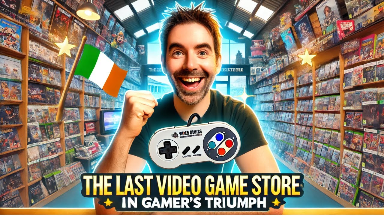 The Last Video Game Store in Ireland: A Gamer's Triumph - YouTube
