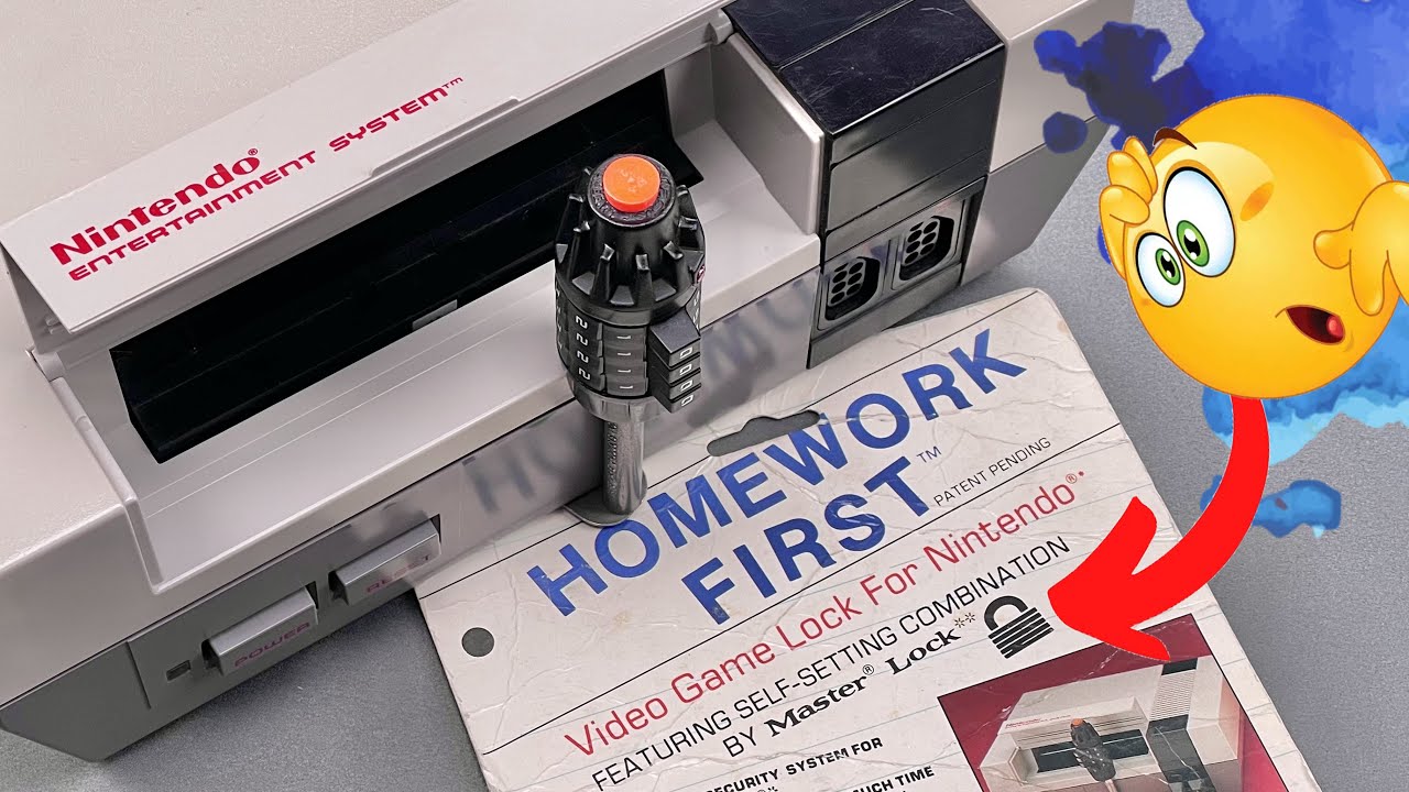 [1563] Old School Parental Controls (Homework First NES Lock) - YouTube