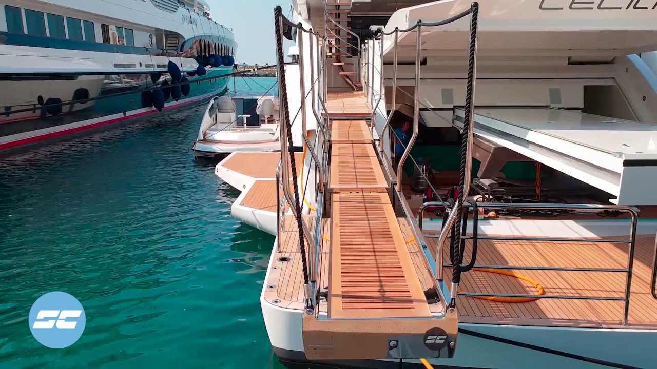 Multifunction gangway for superyachts - YouTube