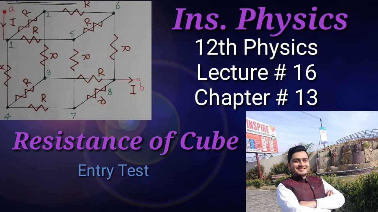 Resistance of cube | Ins. Physics - YouTube