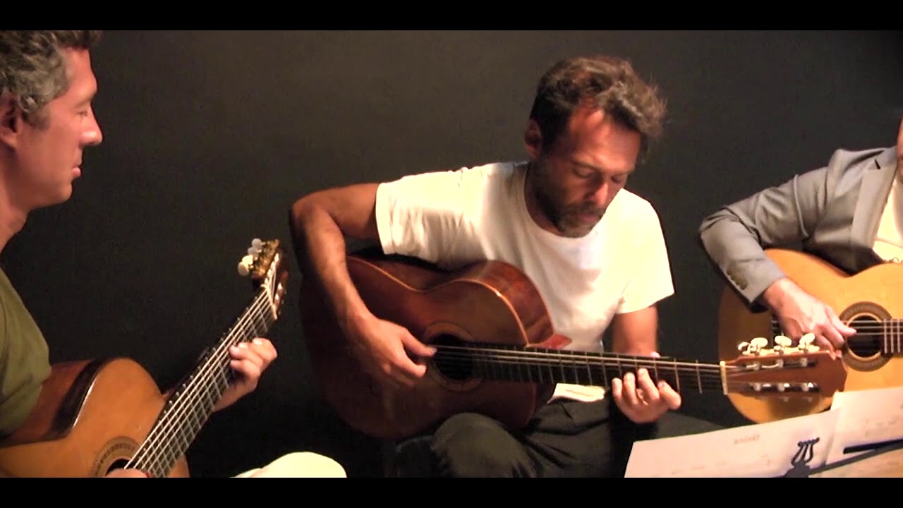 Brazilian Guitar Ensemble: Nando Duarte, Rogê and Roberto Montero ...