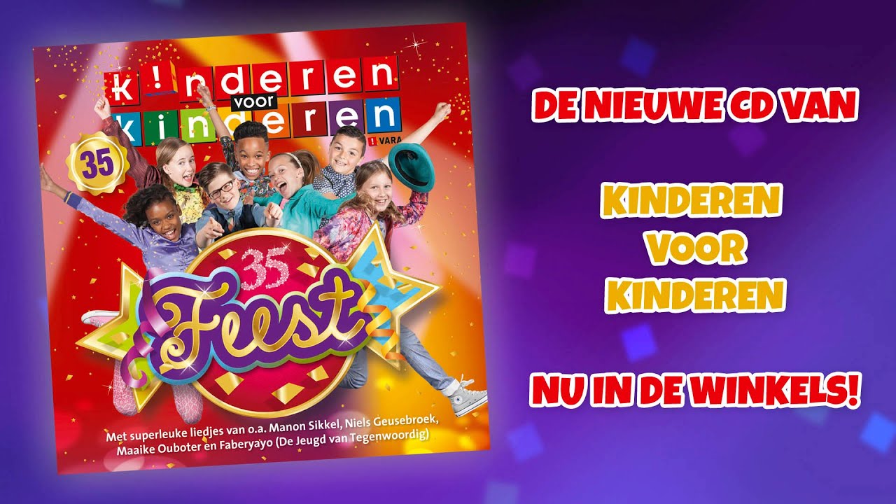 Kinderen voor Kinderen - CD 35 'Feest!' voorproefje van het album - YouTube