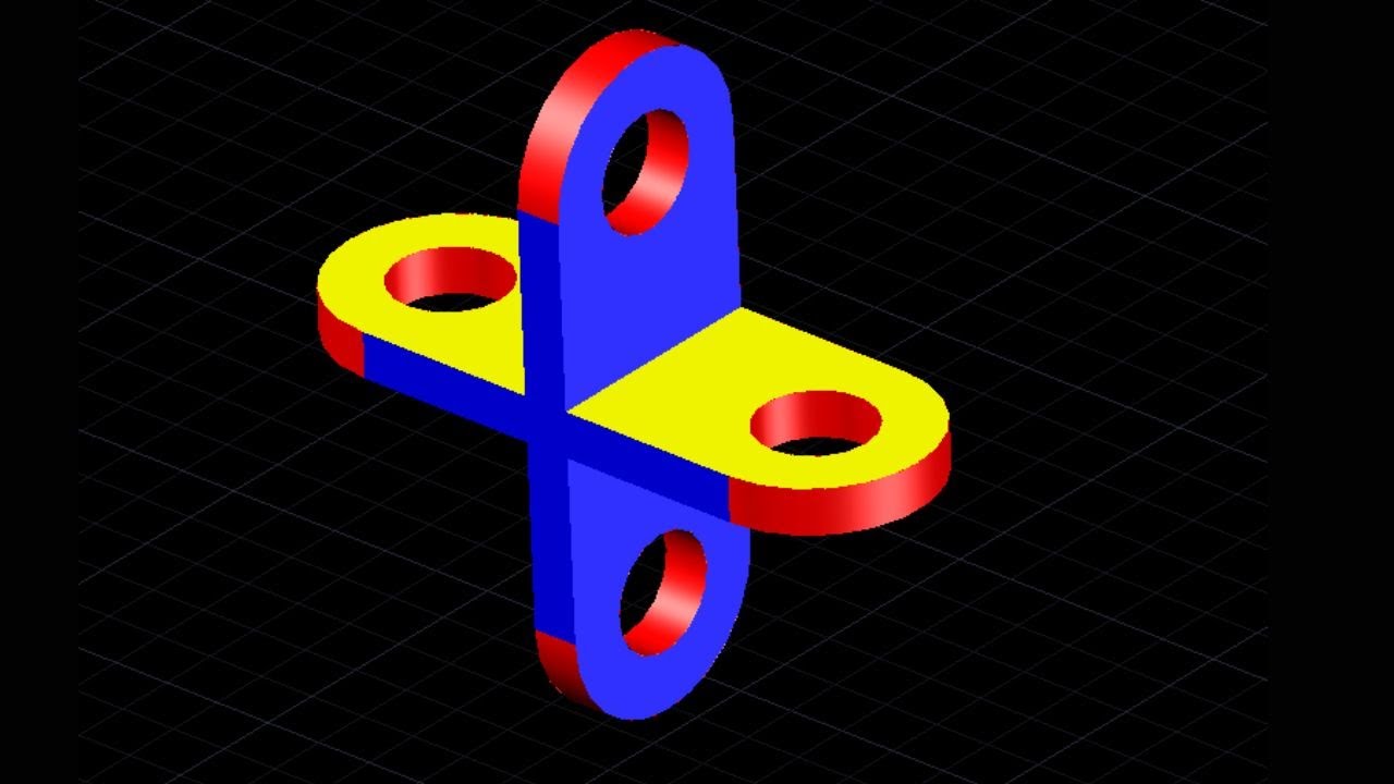 Autocad 3D practice - YouTube