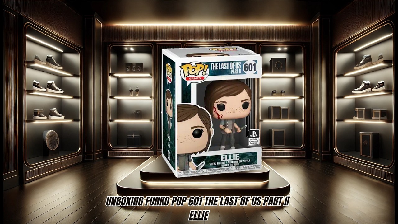 Unboxing Funko Pop 601 The Last Of Us Part II Ellie - YouTube