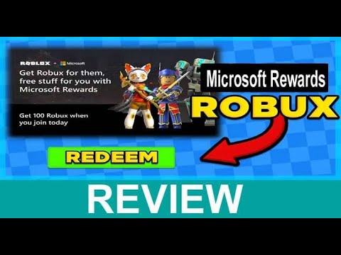 How to earn Robux with Microsoft Rewards - YouTube