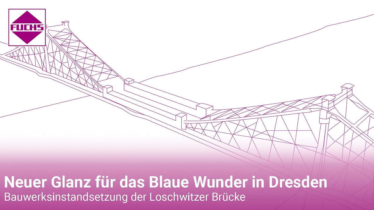 Bauwerksinstandsetzung: Neuer Glanz für das Blaue Wunder in Dresden ...