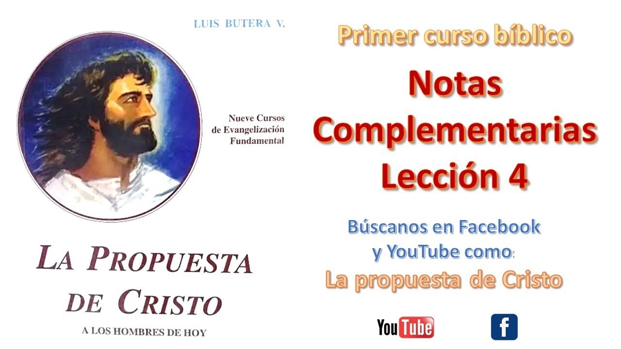 Notas complementarias de lección 4 - YouTube