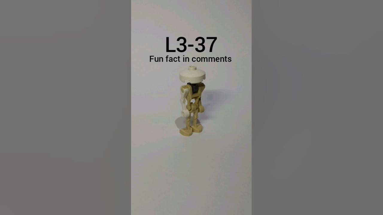 custom Lego droid L3-37 - YouTube