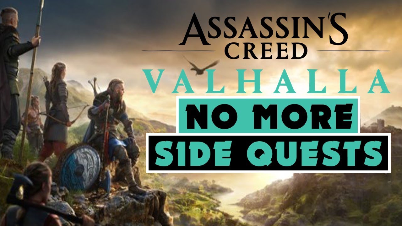 ASSASSINS CREED VALHALLA "Has Virtually No Side Quests" Plus More Info ...