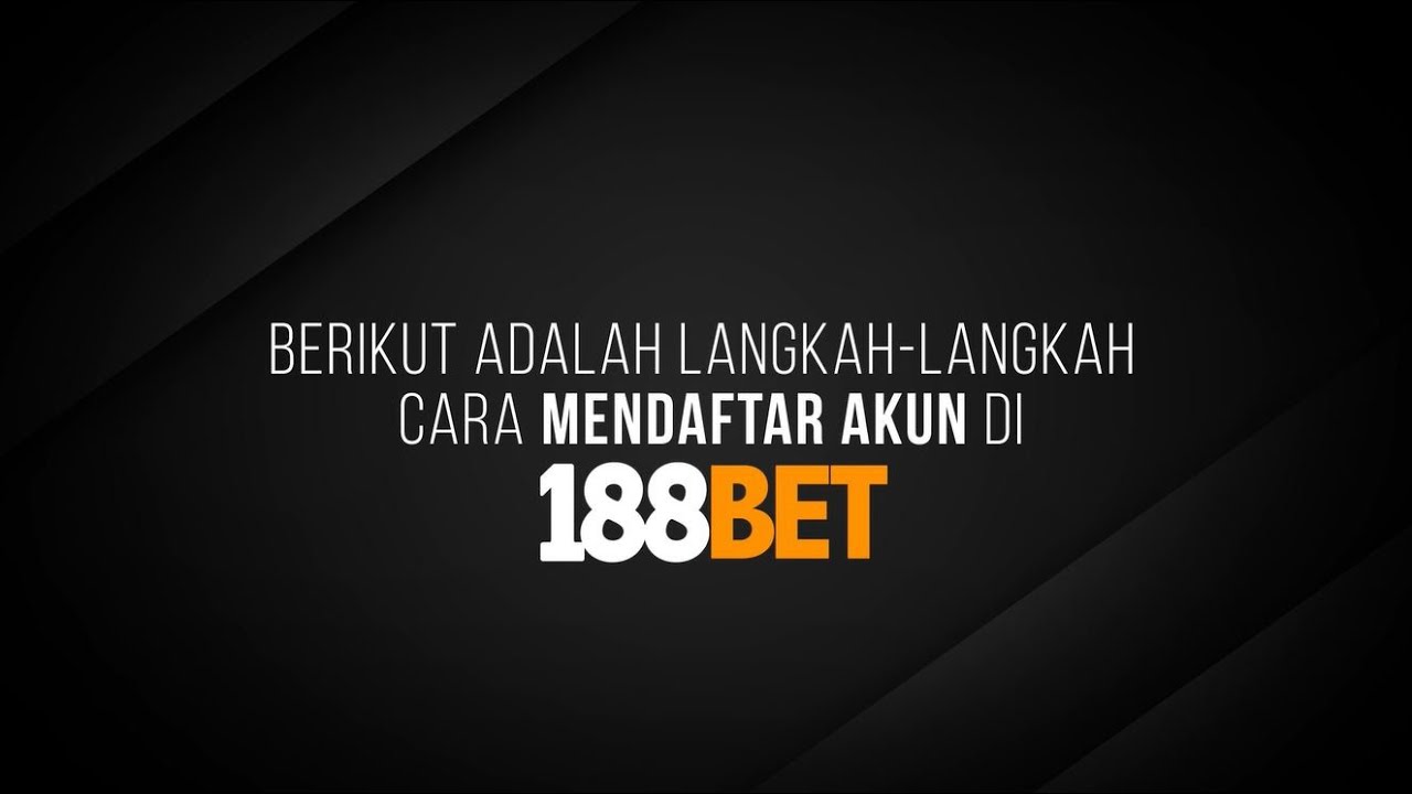 Panduan Lengkap Mendaftar di #188BET - YouTube