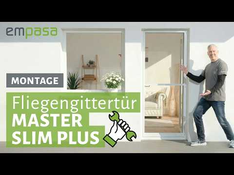 Fliegengittertür MASTER SLIM PLUS montieren – Einfache Schritt-für-Schritt Anleitung | empasa