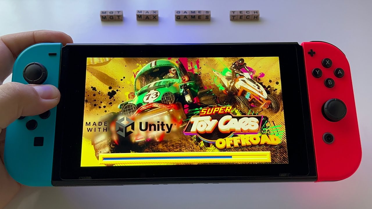 Super Toy Cars Offroad - Nintendo Switch handheld gameplay - YouTube
