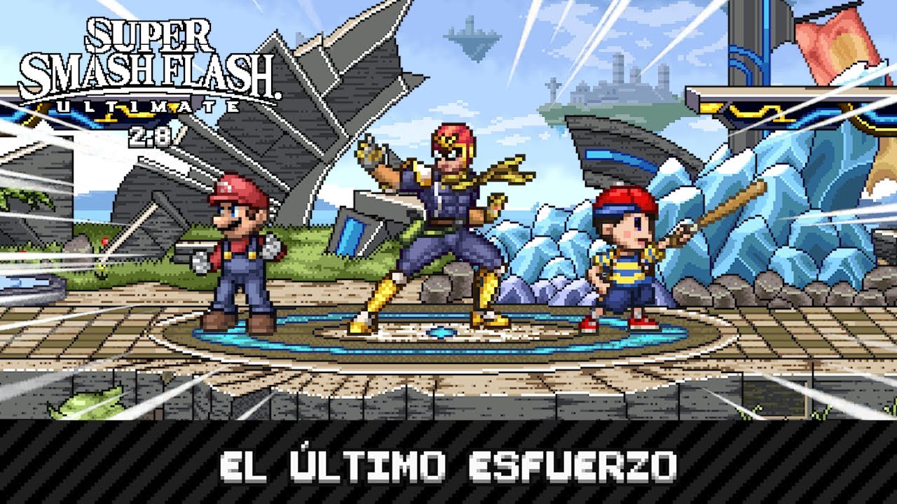 [SSFU 2.8] - Montaje de Capitán Falcon PARTE 3 + Descarga (ssf2 mods ...