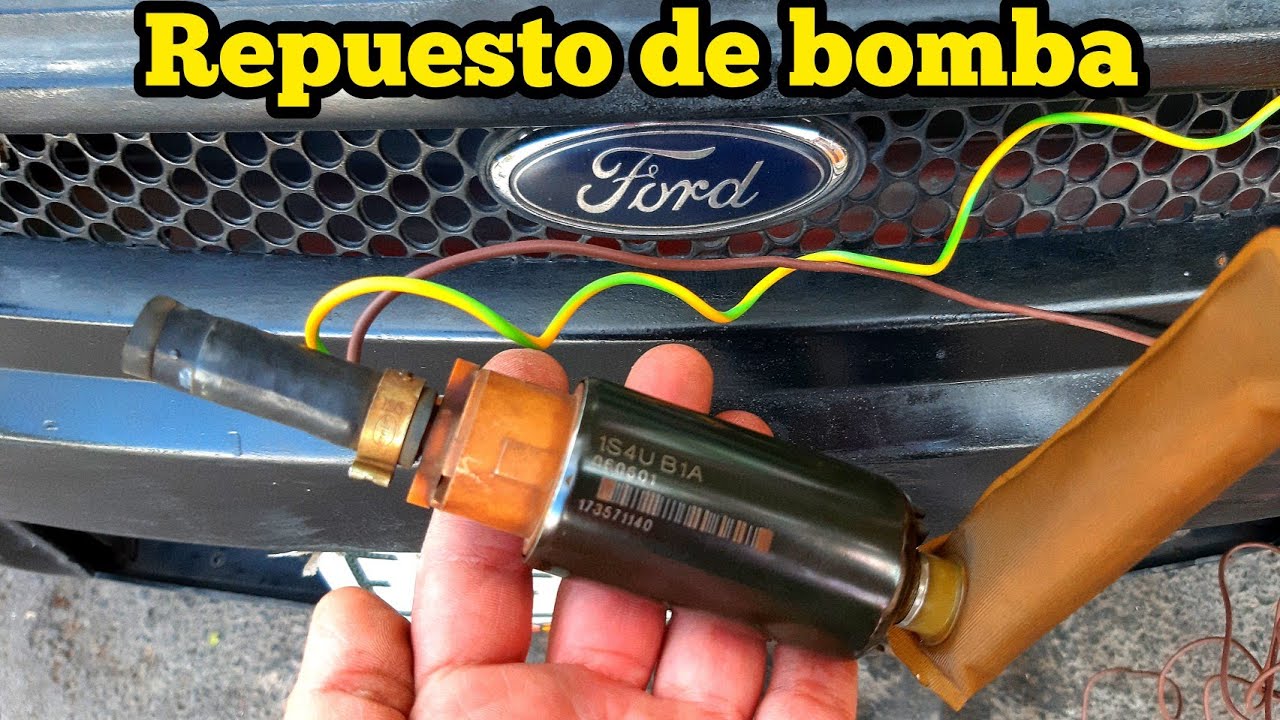 Cambiar Repuesto bomba de gasolina Ford KA, Fiesta , Courier, fiesta ...