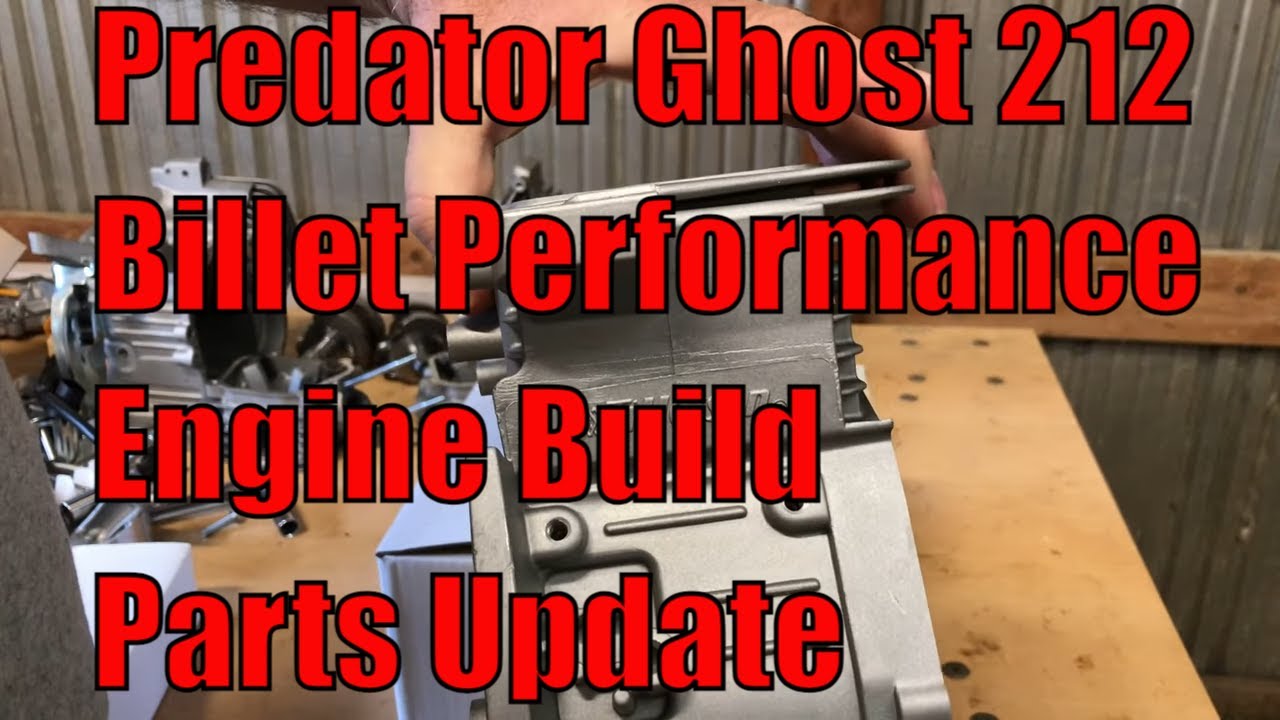 Harbor Freight Predator 212cc Ghost 212 Billet Performance 212 Engine ...