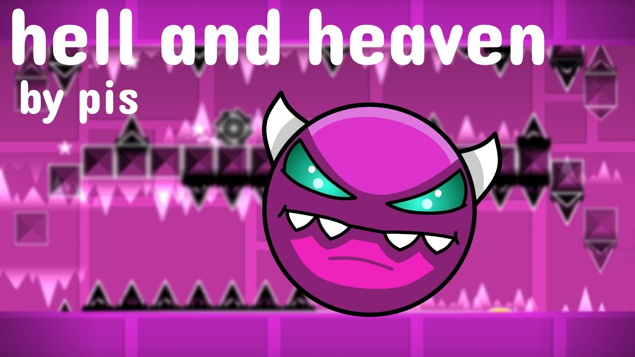hell and heaven 100% | Medium Demon by pis | Geometry Dash - YouTube