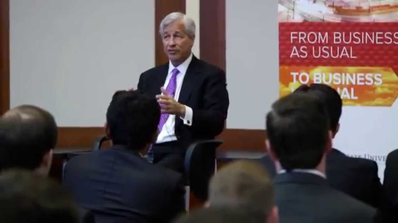 JPMorgan Chase CEO engages with Fisher students - YouTube