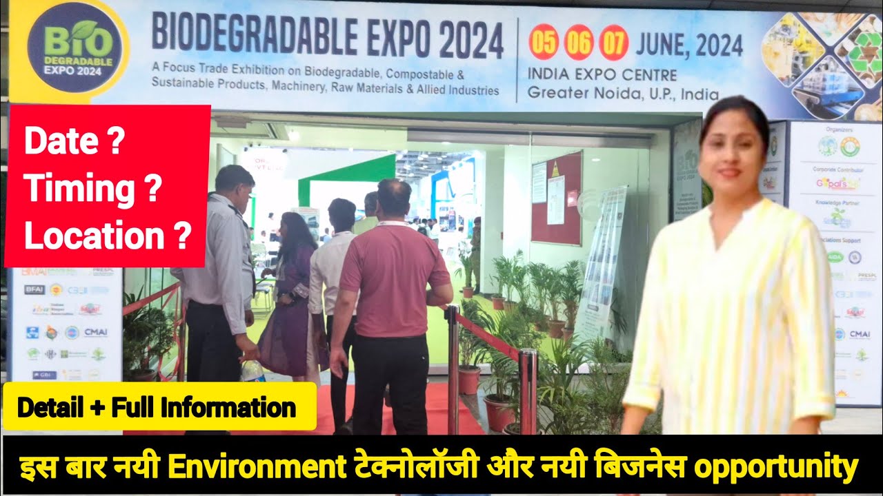 Biodegradable Expo 2024 - Noida | Environment Expo 2024 | Compostable ...