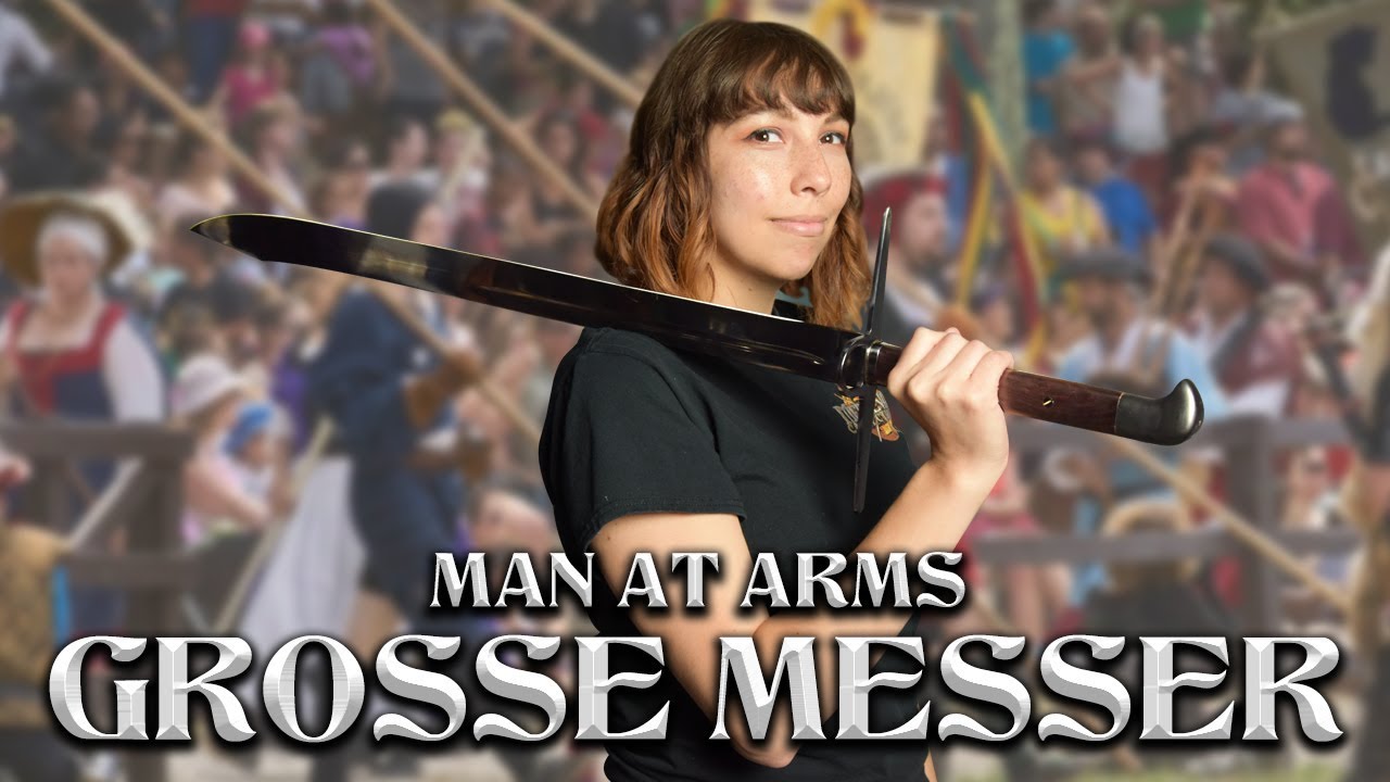 07-88GMSM Man at Arms Grosse Messer by Cold Steel from Medieval ...