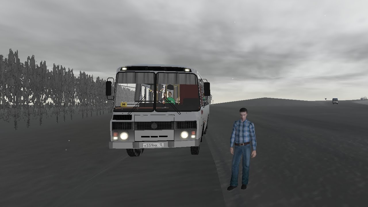 рп Водитель автобуса в Mator depot - YouTube