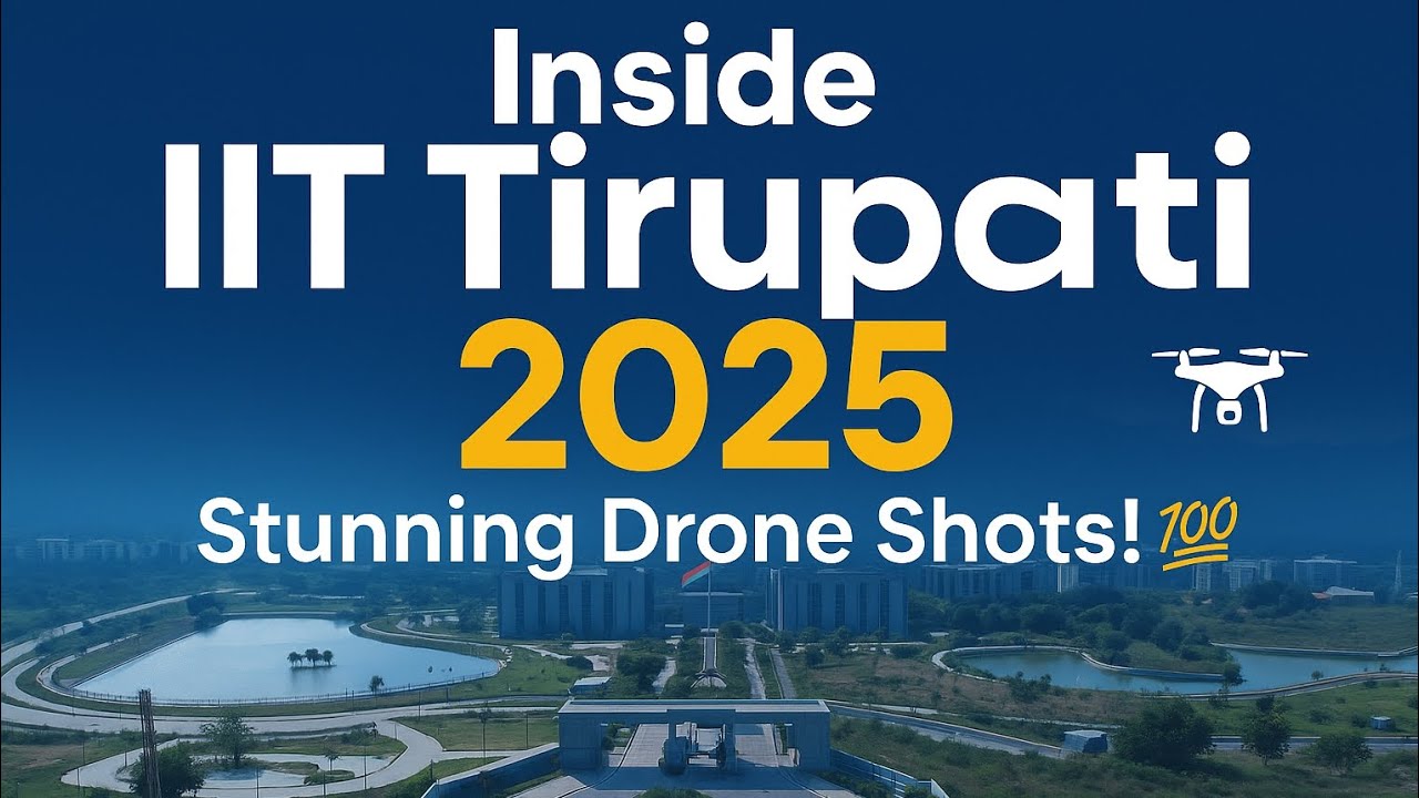 IIT Tirupati Campus Tour | IIT Tirupati Campus Tour 2025 | IIT Tirupati ...