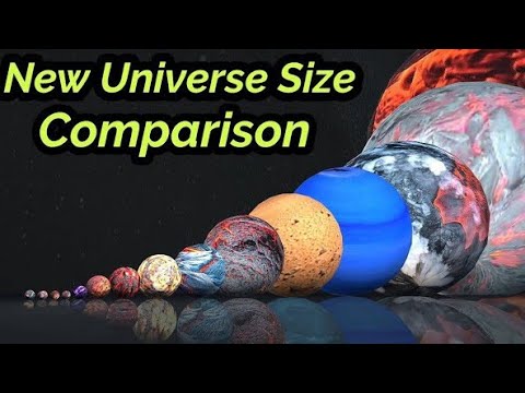 New Universe Size comparison 3D - YouTube
