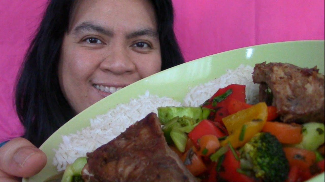 ASMR Chinese Food & Ribs Happy BDay Jack Mazz & If I Were A Man - YouTube