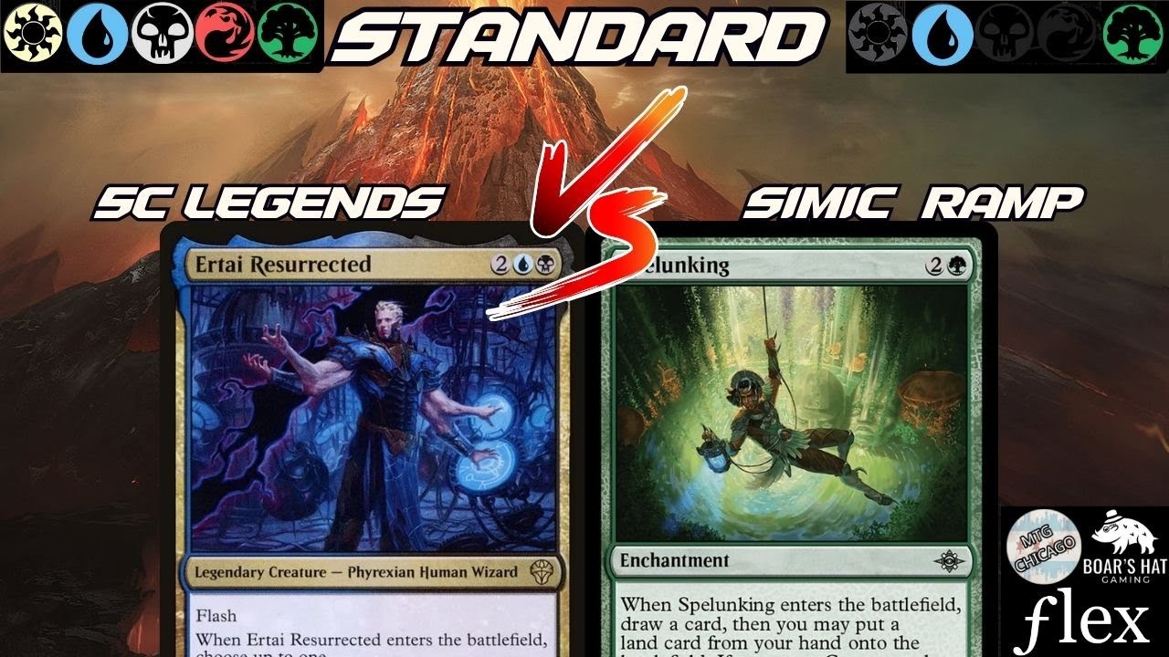 5C Legends VS Simic Ramp [MTG Standard] - YouTube