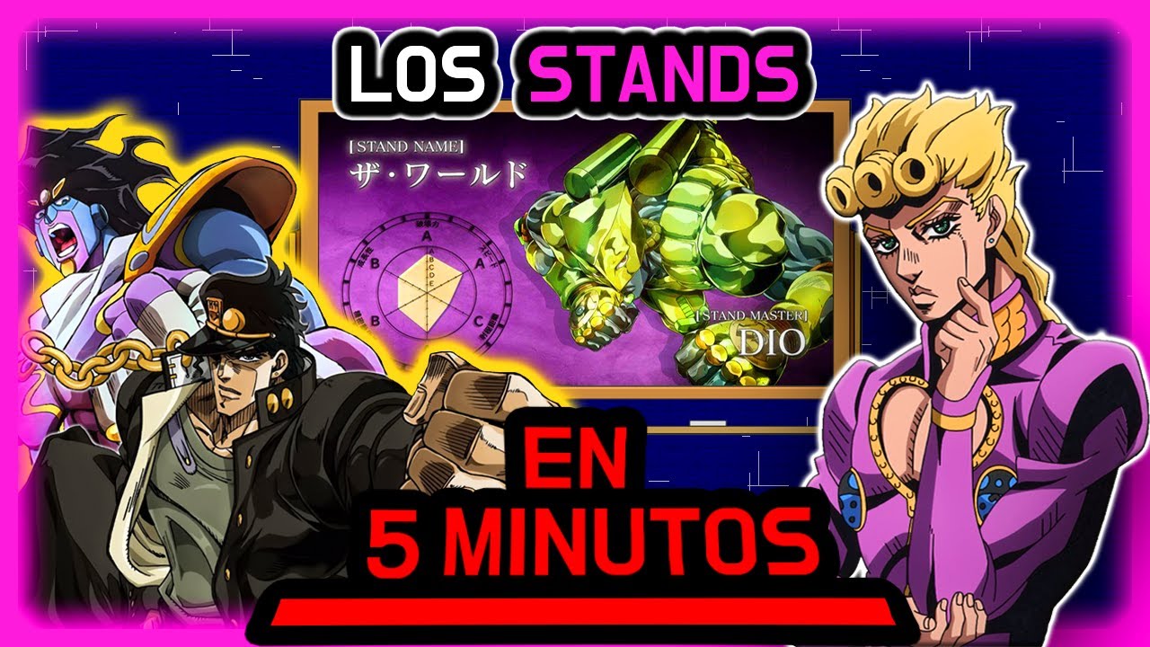 JJBA: ¿Qué es un STAND y CÓMO FUNCIONA? | Explicación en 5 minutos ...