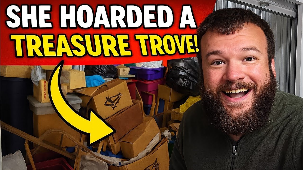 Watch this Treasure Trove Unfold | I Bought A HOARDERS Storage Unit ...