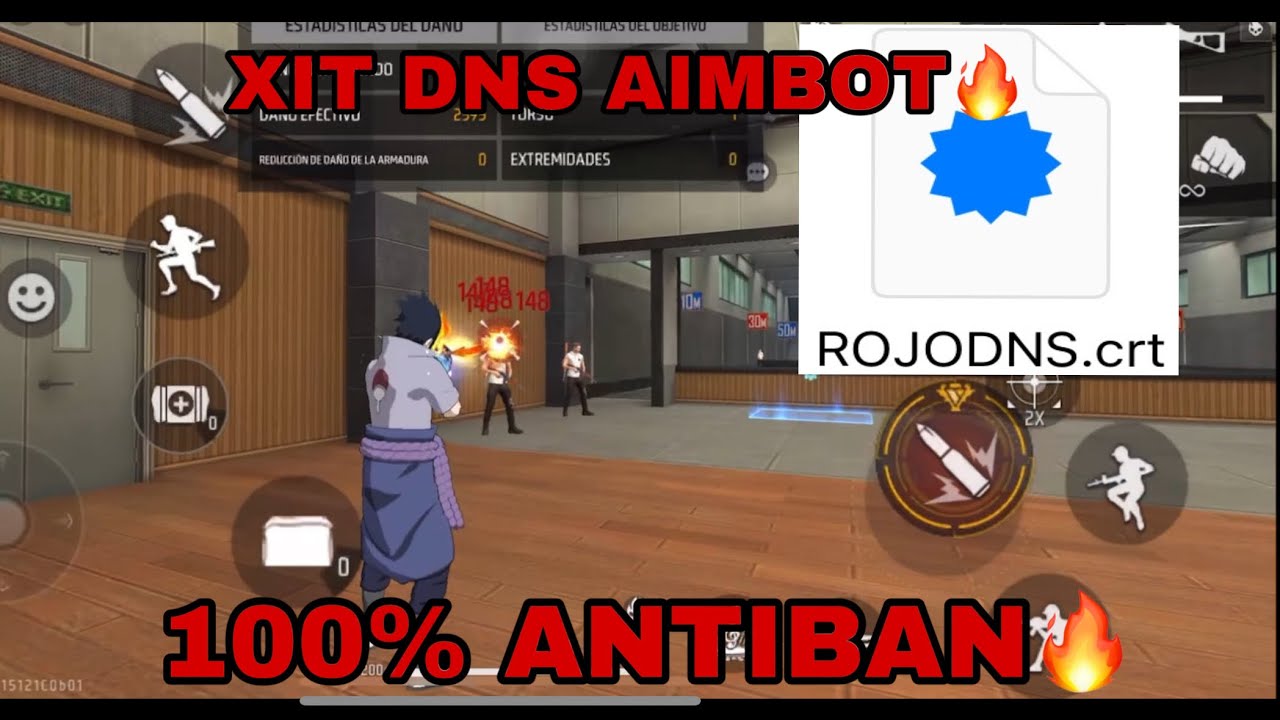 🔥XIT DNS AIMBOT IOS 100% ANTIBAN PARA (FREE FIRE)🔥 - YouTube